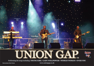 Union Gap 60's Show Band: Biography Of Union Gap